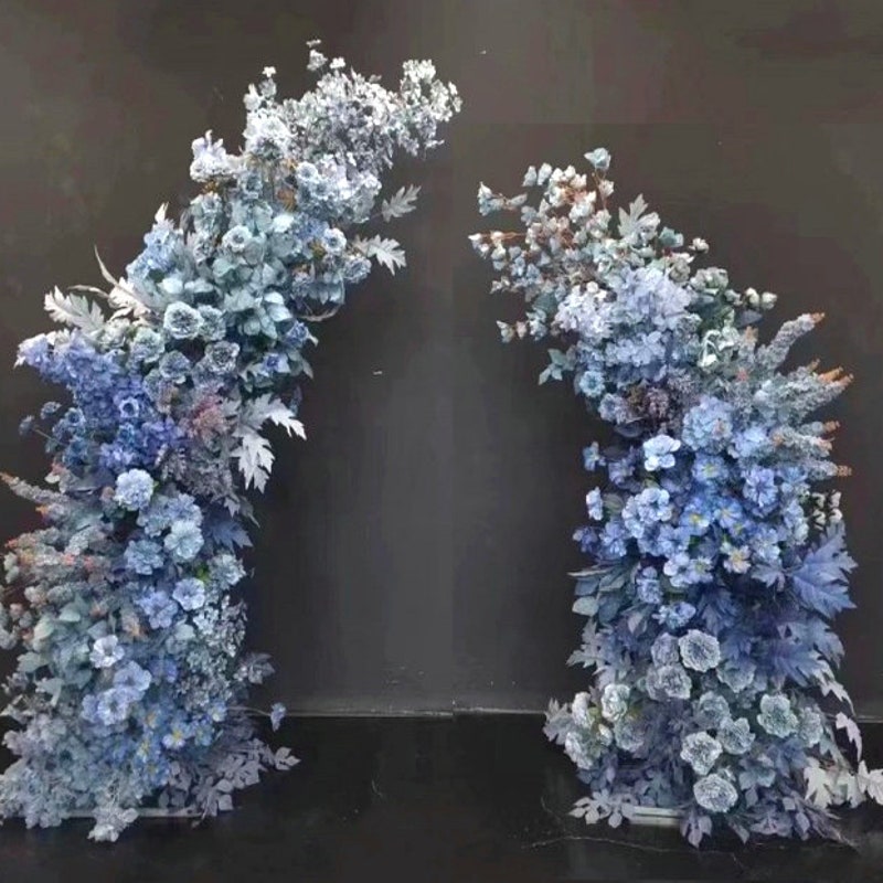 Wedding Arch Flowers Blue - Etsy