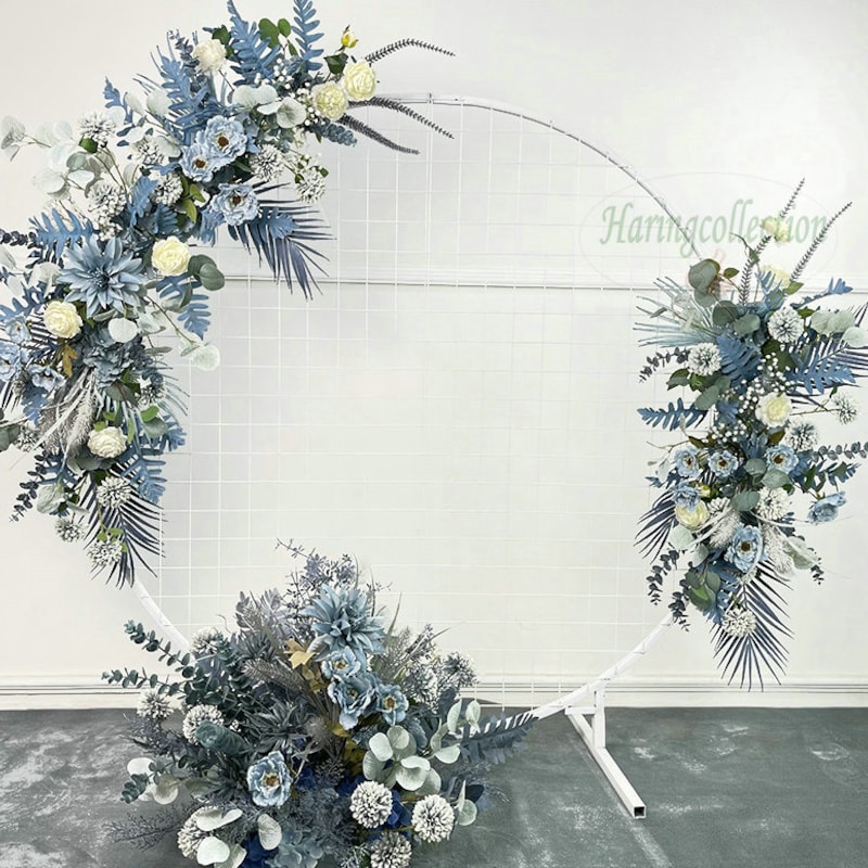 Wedding Arch Flowers Blue - Etsy