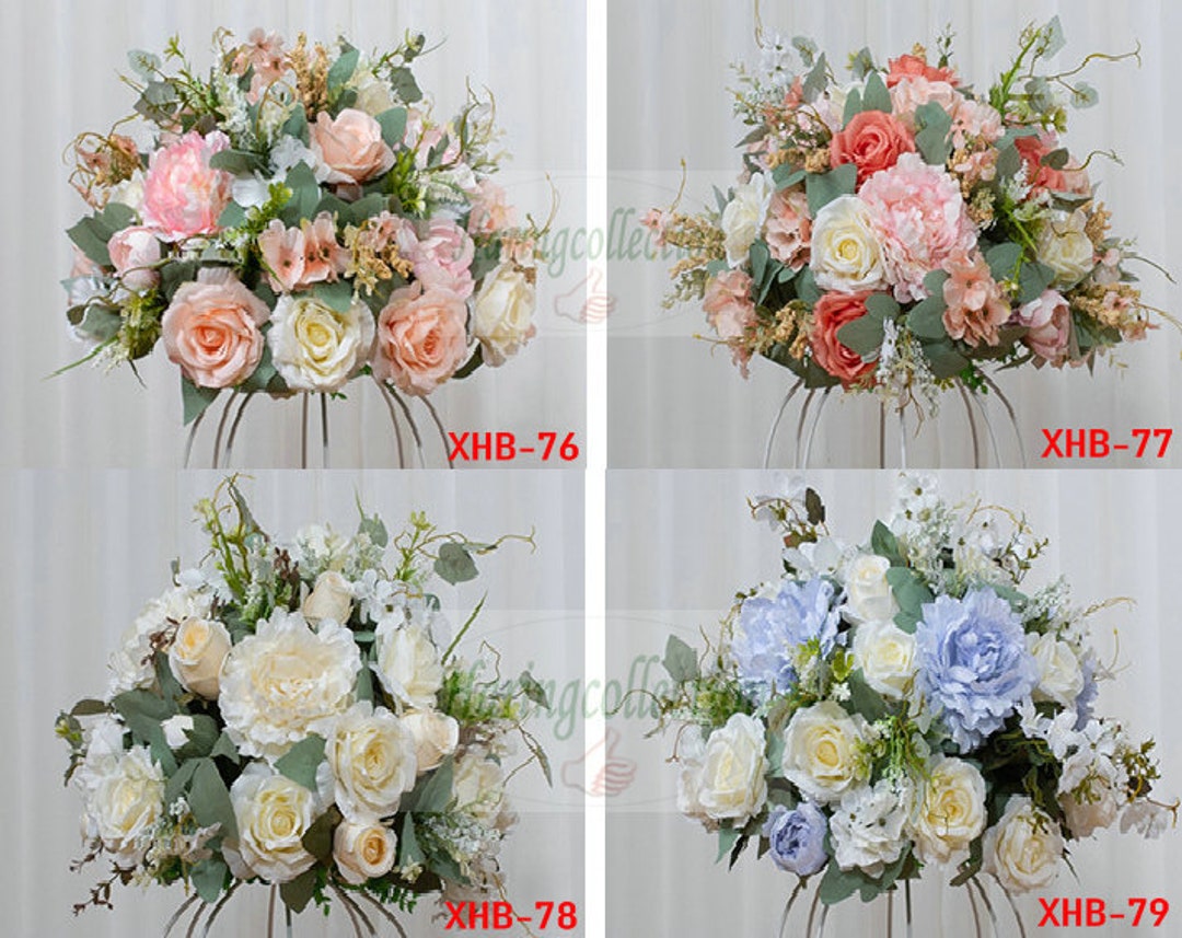 Romantic Wedding Dinner Party Wedding Flower Ball Artificial Flower ...