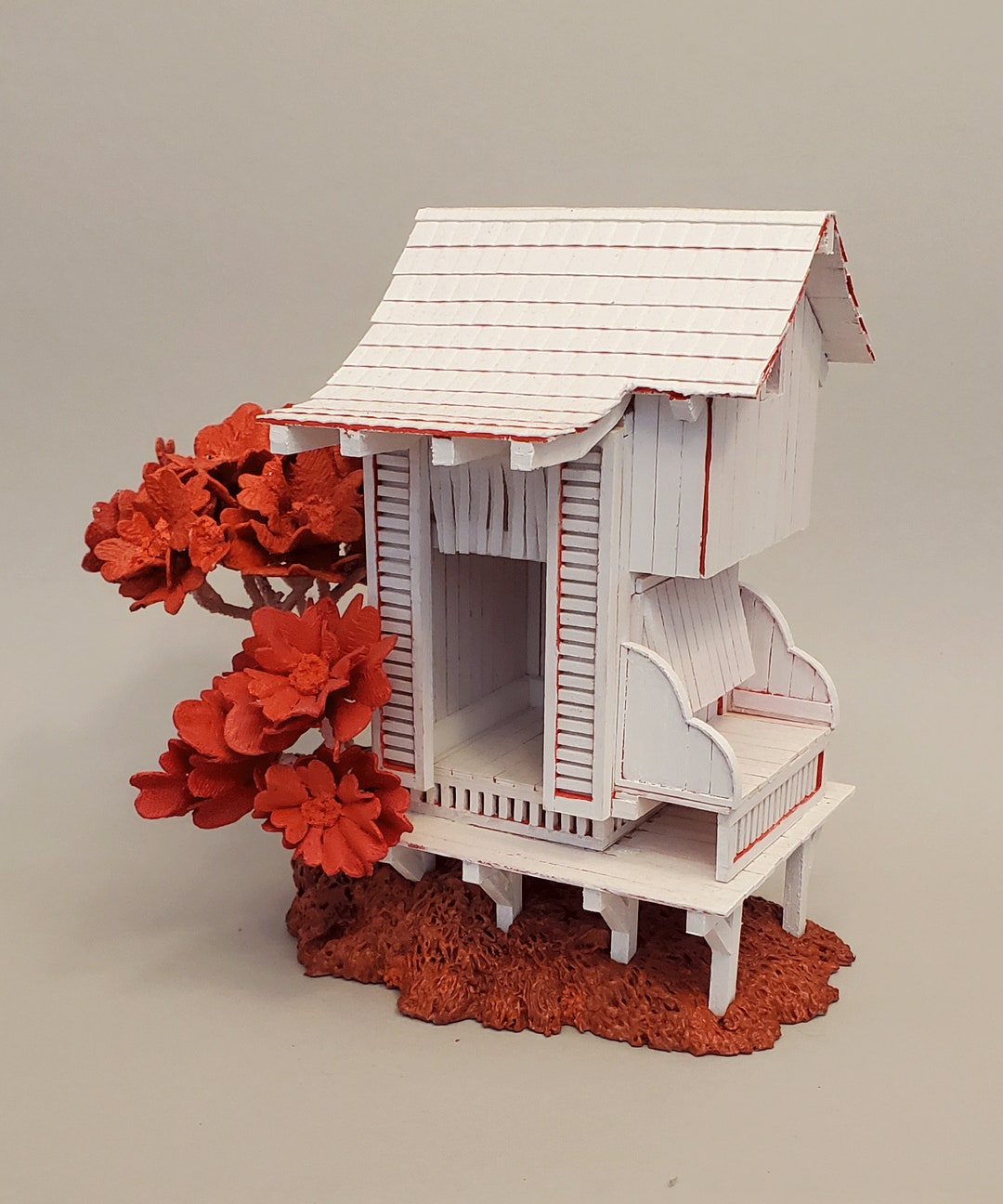 Enchanting Fantasy House Model Handcrafted Miniature Fairy Cottage ...