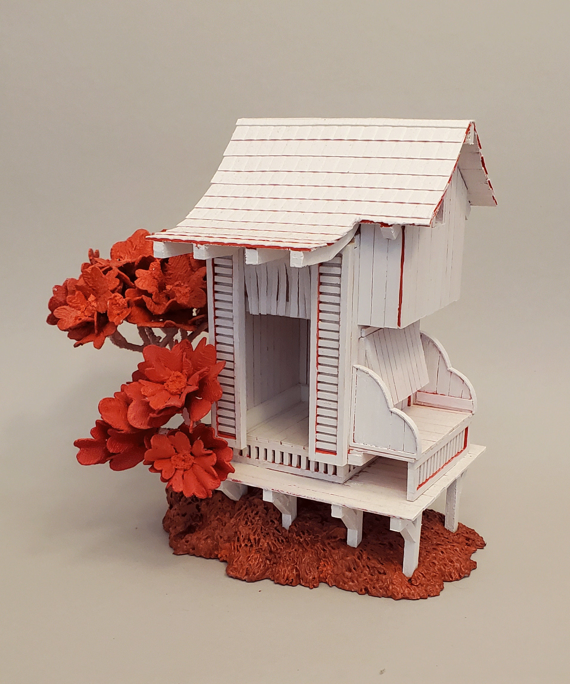 Enchanting Fantasy House Model Handcrafted Miniature Fairy Cottage ...