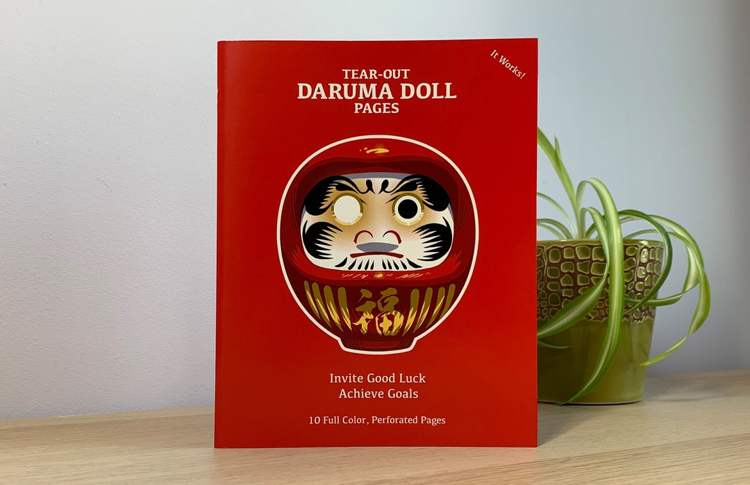 Tear-out Daruma Doll Pages - Achieve Your Goals! - Etsy