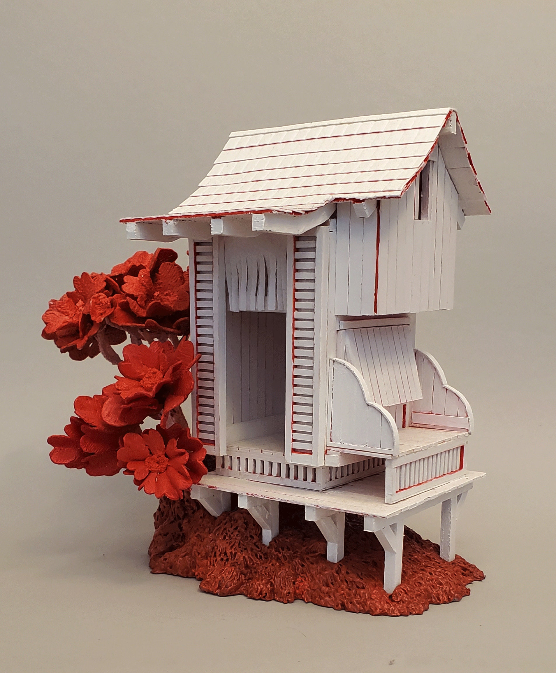 Enchanting Fantasy House Model Handcrafted Miniature Fairy Cottage ...