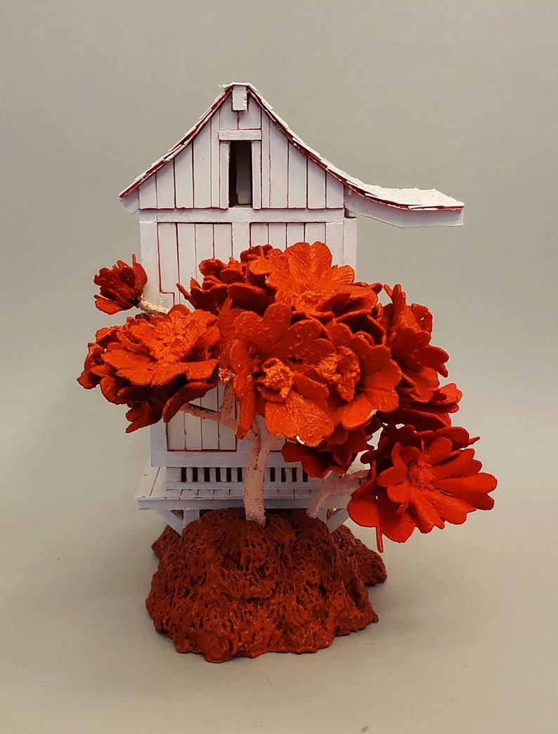 Enchanting Fantasy House Model Handcrafted Miniature Fairy Cottage ...