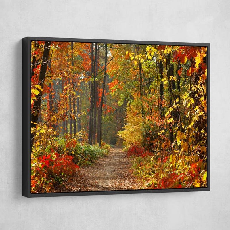 Fall Canvas Wall Art - Etsy
