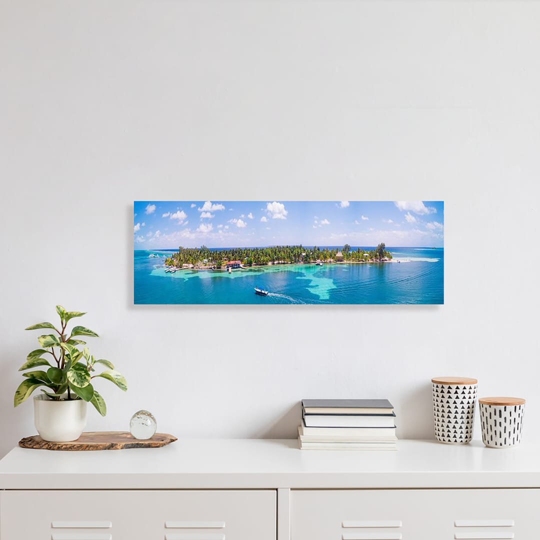Tropical Island Canvas Print Wall Art | Décor for Home & Office ...