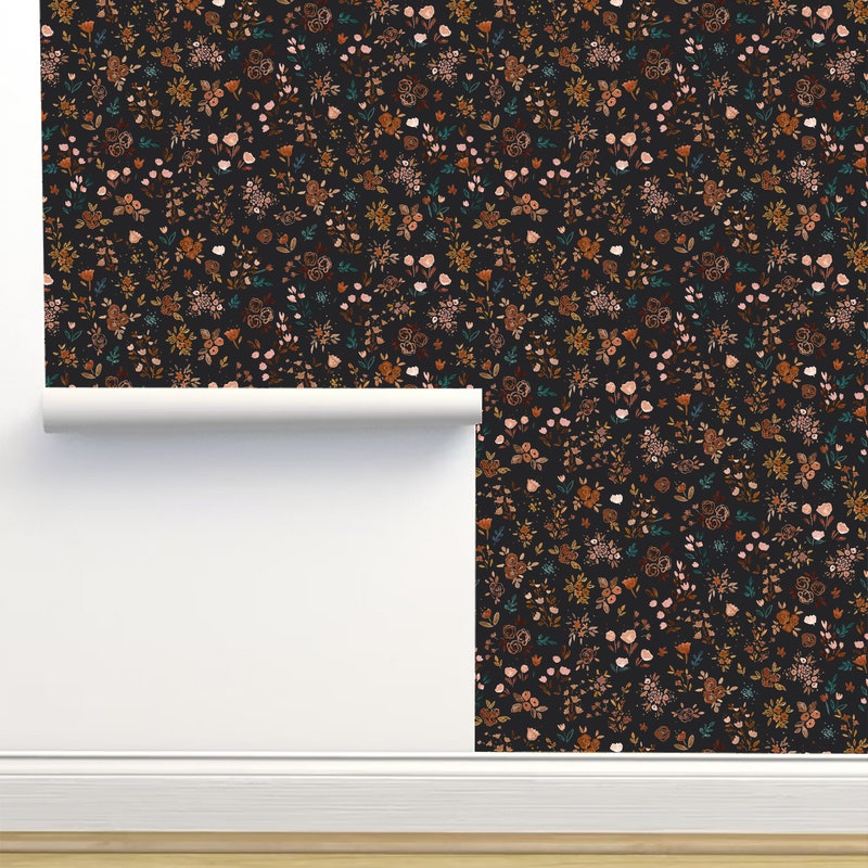 Ditsy Floral Wallpaper - Etsy