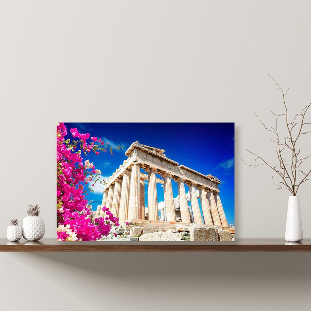 Parthenon Temple, Athens Canvas Wall Art | Décor for Home & Office ...
