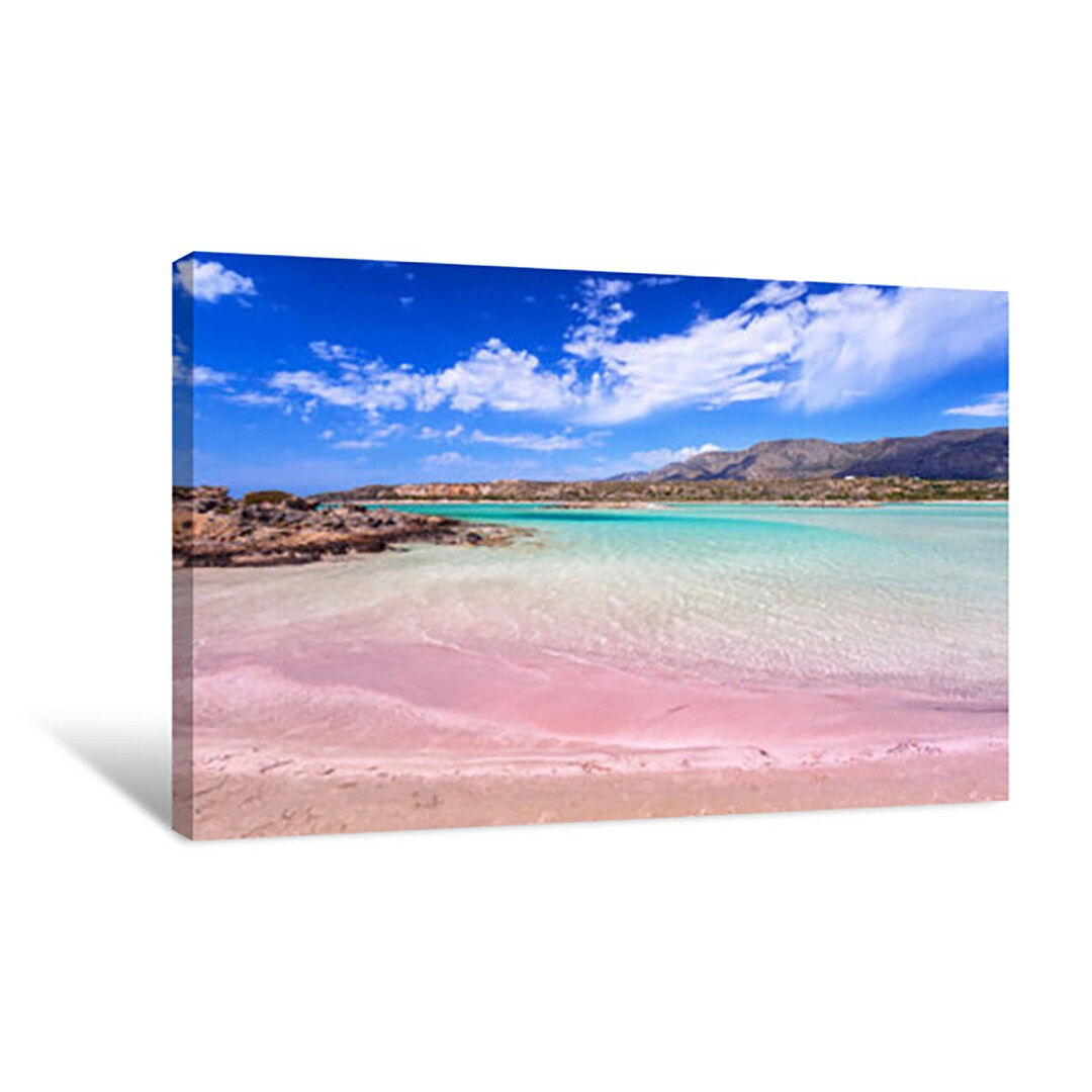 Elafonissi Beach Crete Canvas Wall Art | Décor for Home & Office ...