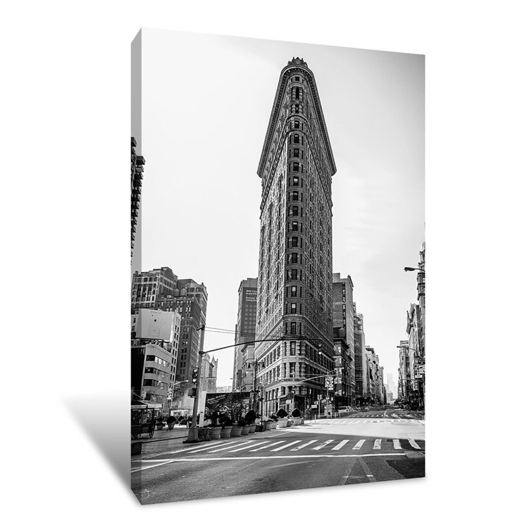 Flatiron Building NYC Canvas Wall Art | Décor for Home & Office ...