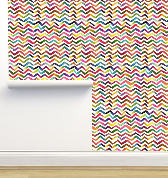 Colorful Chevron Wallpaper