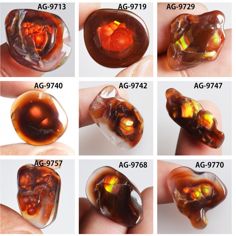 Fire Agate Jewelry - Etsy