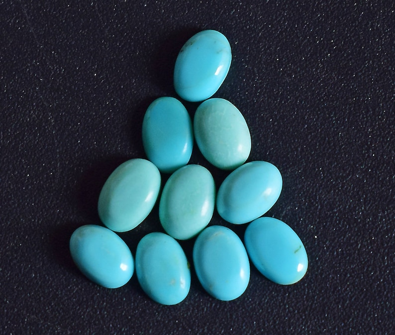 Kingman Turquoise Cabochon Gemstone Natural 3X5 MM to 20X30 MM | Etsy