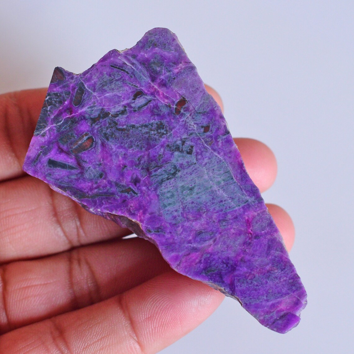 Natural Sugilite Rough African Sugilite Rough Natural Purple | Etsy