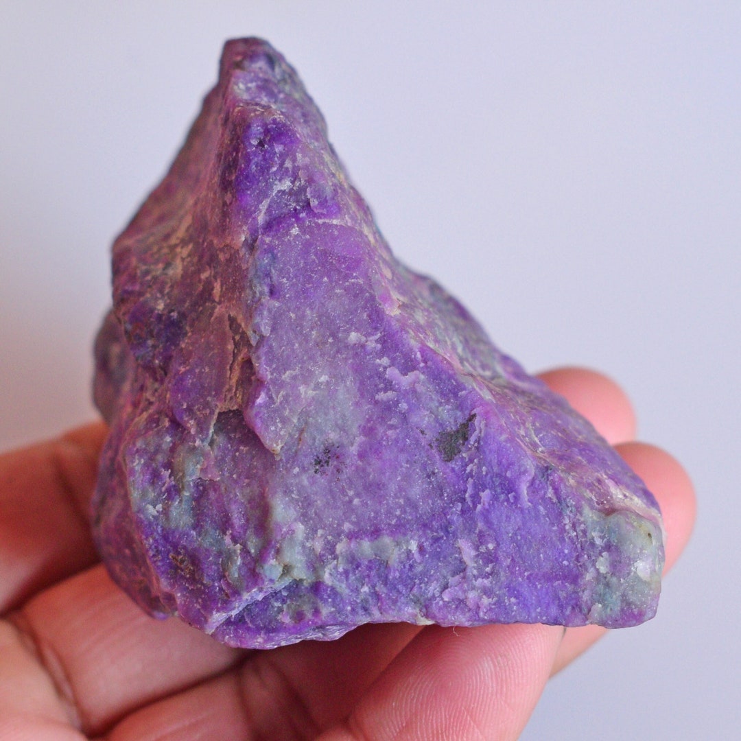 Natural Purple Sugilite Gemstone, Sugilite Rough, Polished Sugilite ...
