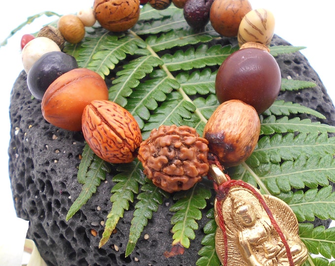 Eighteen Bodhi Pu-ti Seed Prayer Beads Wrist Mala / Mala - Etsy