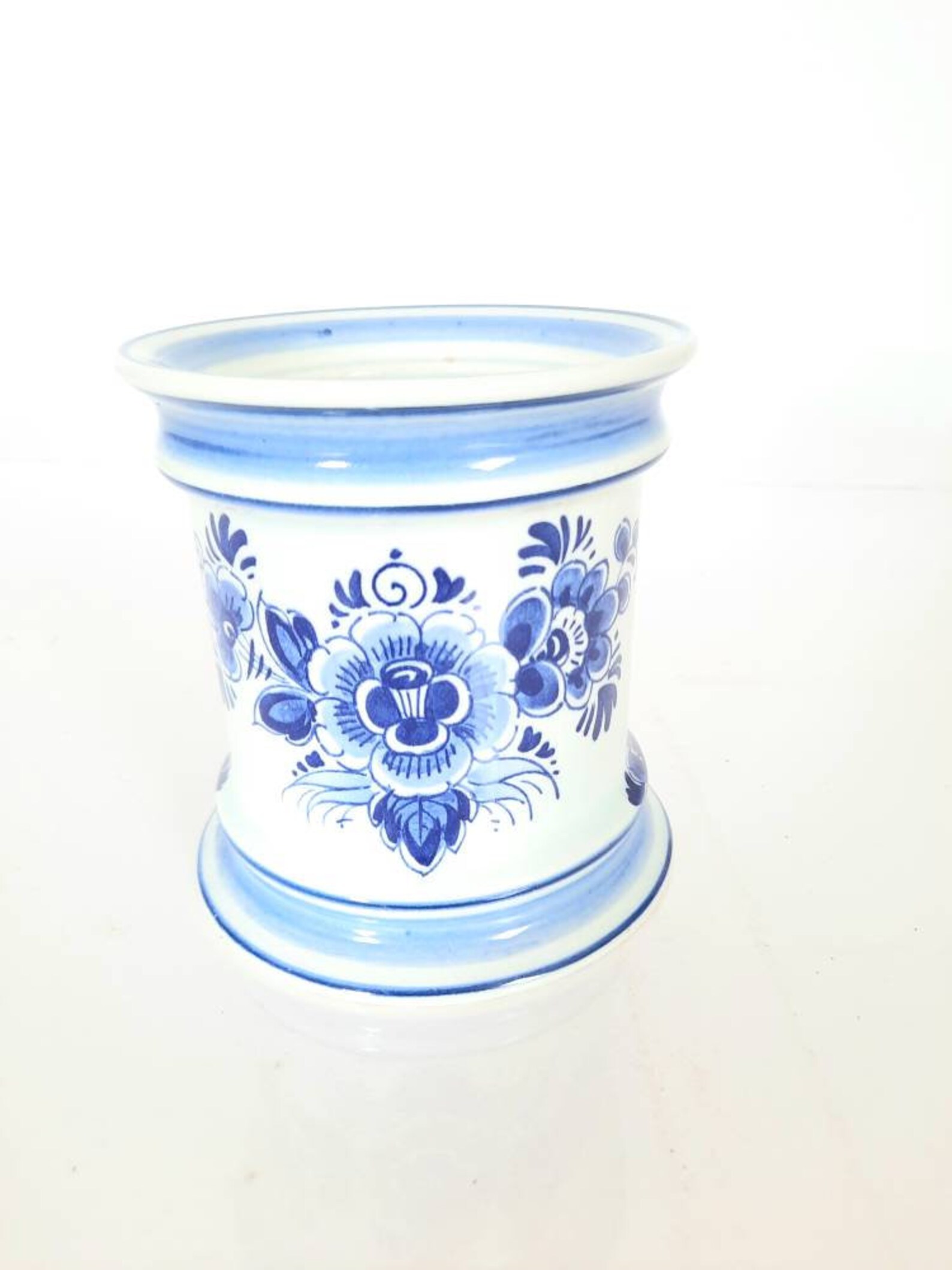 Indoor Delft Planter Plant Pot Planter Blue White Delft | Etsy