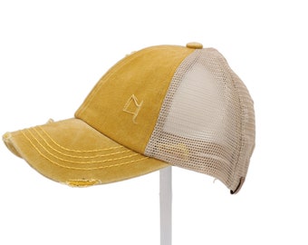 Distressed Cross Hat - Etsy