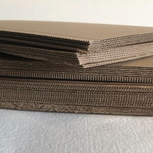 70 Envelope Stiffeners, A4 Lightweight Corrugated Card, Packaging ...