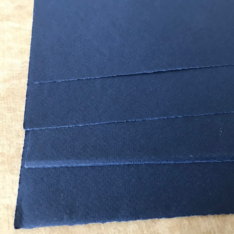 Navy Blue Paper - Etsy