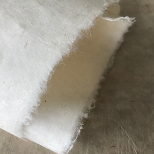 60gsm Full/half Sheets Mitsumata Washi: Handmade Nepalese Paper (19 ...