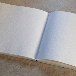 Square Blank Book Blocks, Khadi Sketchbooks, Fat Books Medium Surface ...