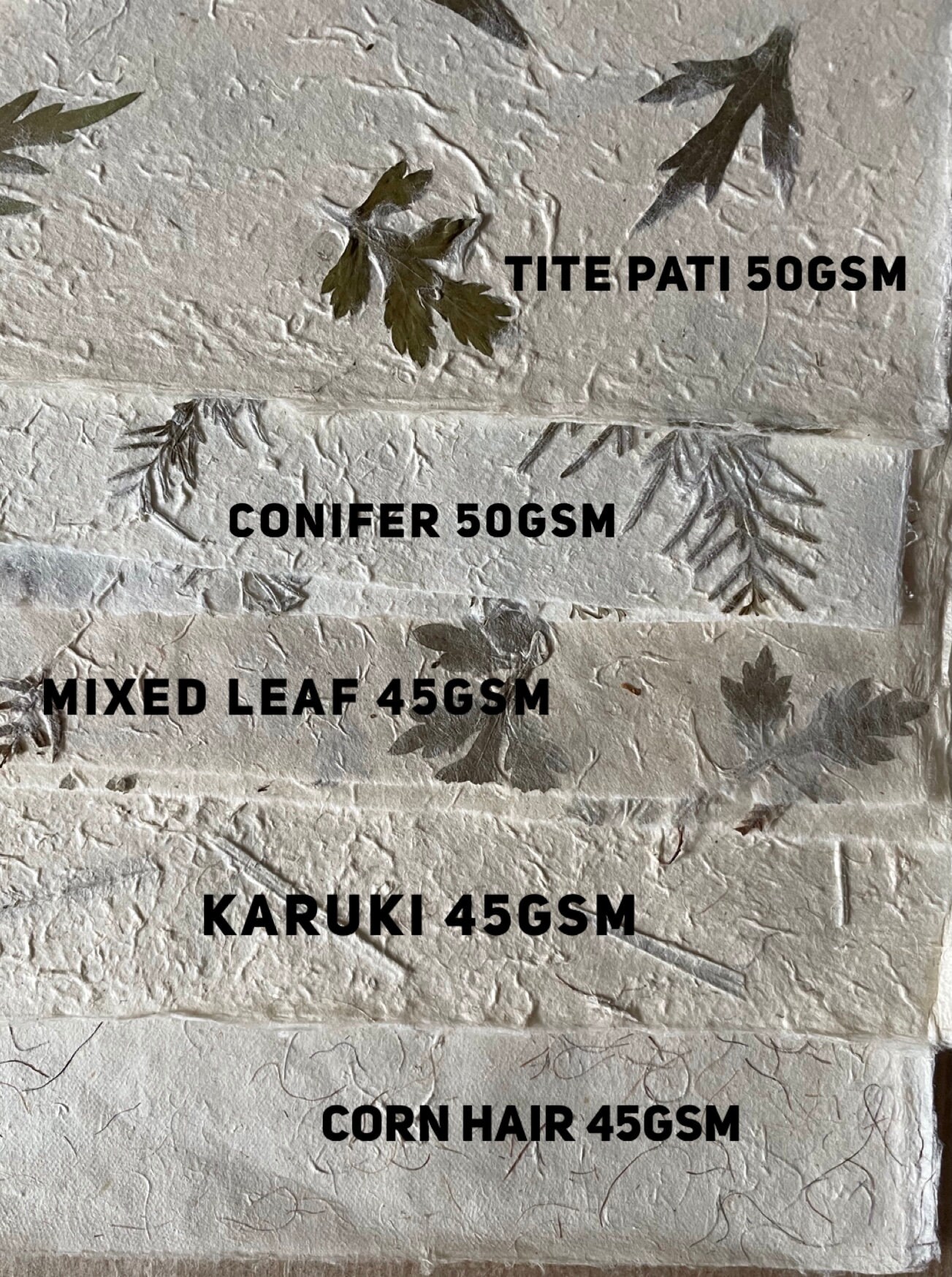 Full Sheets Leaf Paper: Handmade Himalayan Paper (20x30 Inches) - Etsy UK