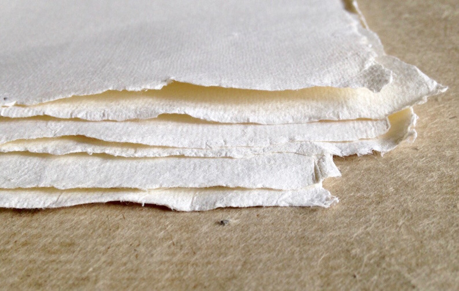 10 Small White Cotton Rag 10 X 7.5 Inch 25 X 18cm Khadi Rough - Etsy