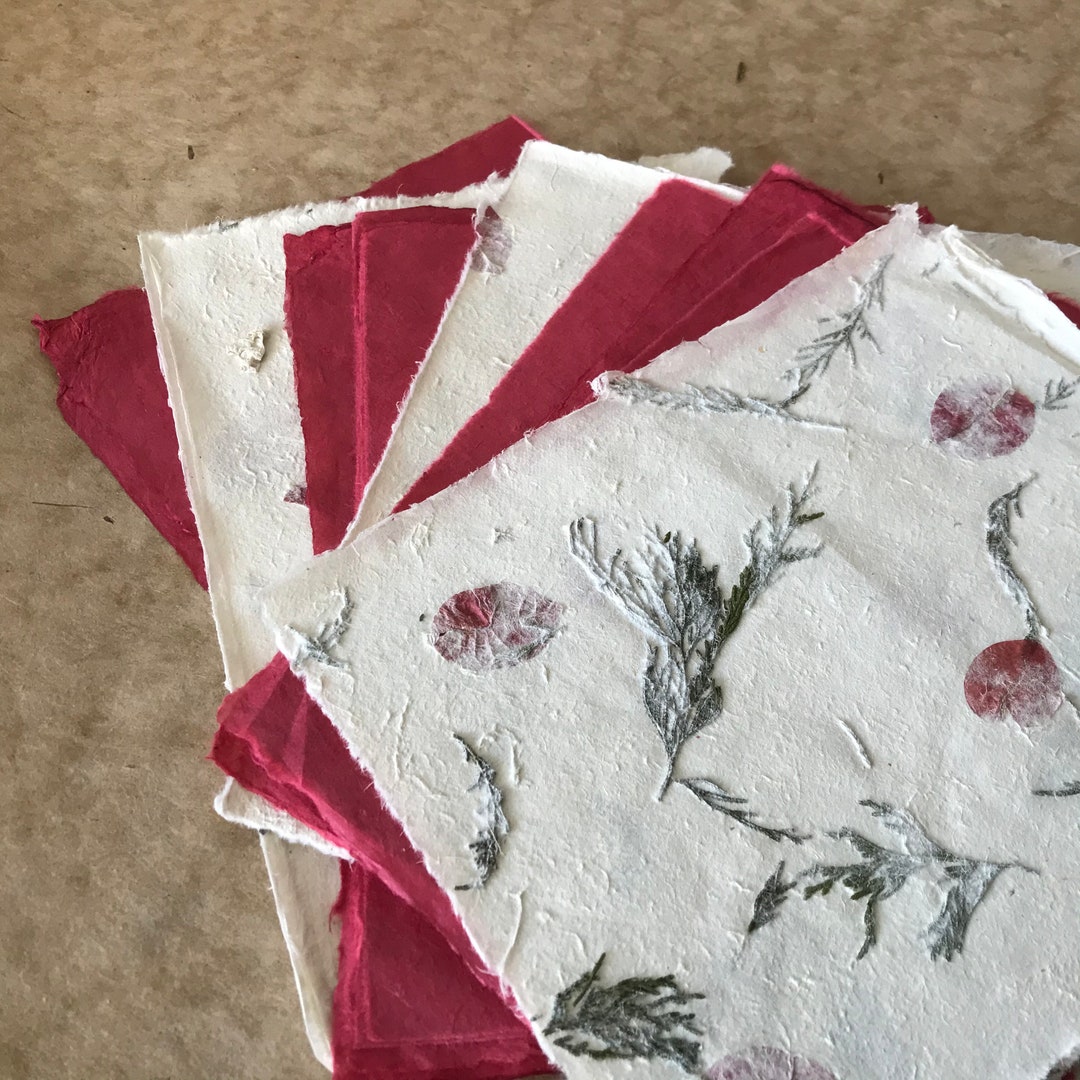 Full/half Sheets Rose and Bhonswa, Plant Fibre Paper, Himalayan Onion ...