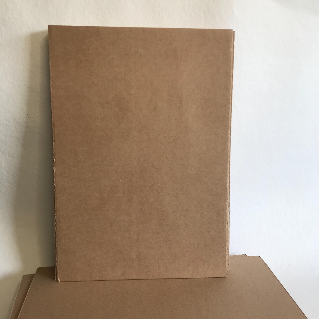 10 Envelope Stiffeners, A4 Lightweight Corrugated Card, Packaging ...