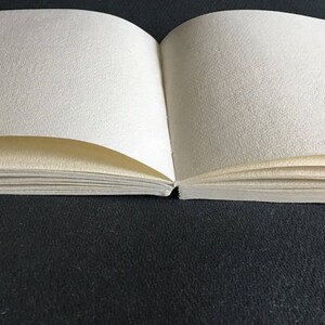 21 X 25cm Blank White Book Blocks, Cotton Rag Khadi Sketchbook, 210 Gsm ...