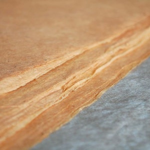 Saffron 10x7 Nepalese Lokta Paper 10 Sheets 25 X 18 Cm Tissue Paper for ...