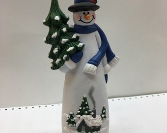 Ceramic snowman | Etsy