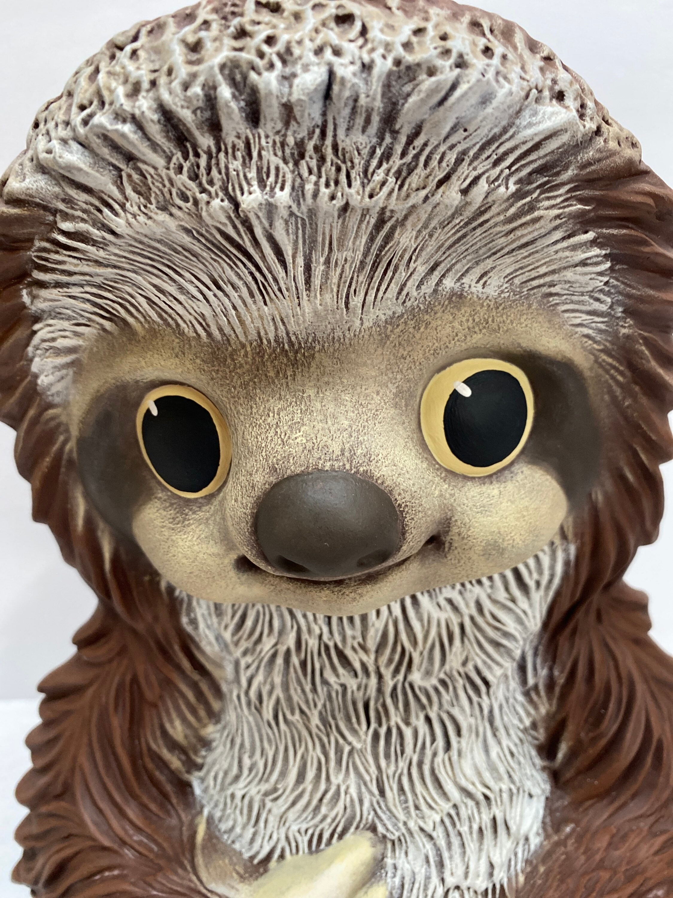 One of a Kind Handmade/painted Ceramic Sloth - Etsy Canada