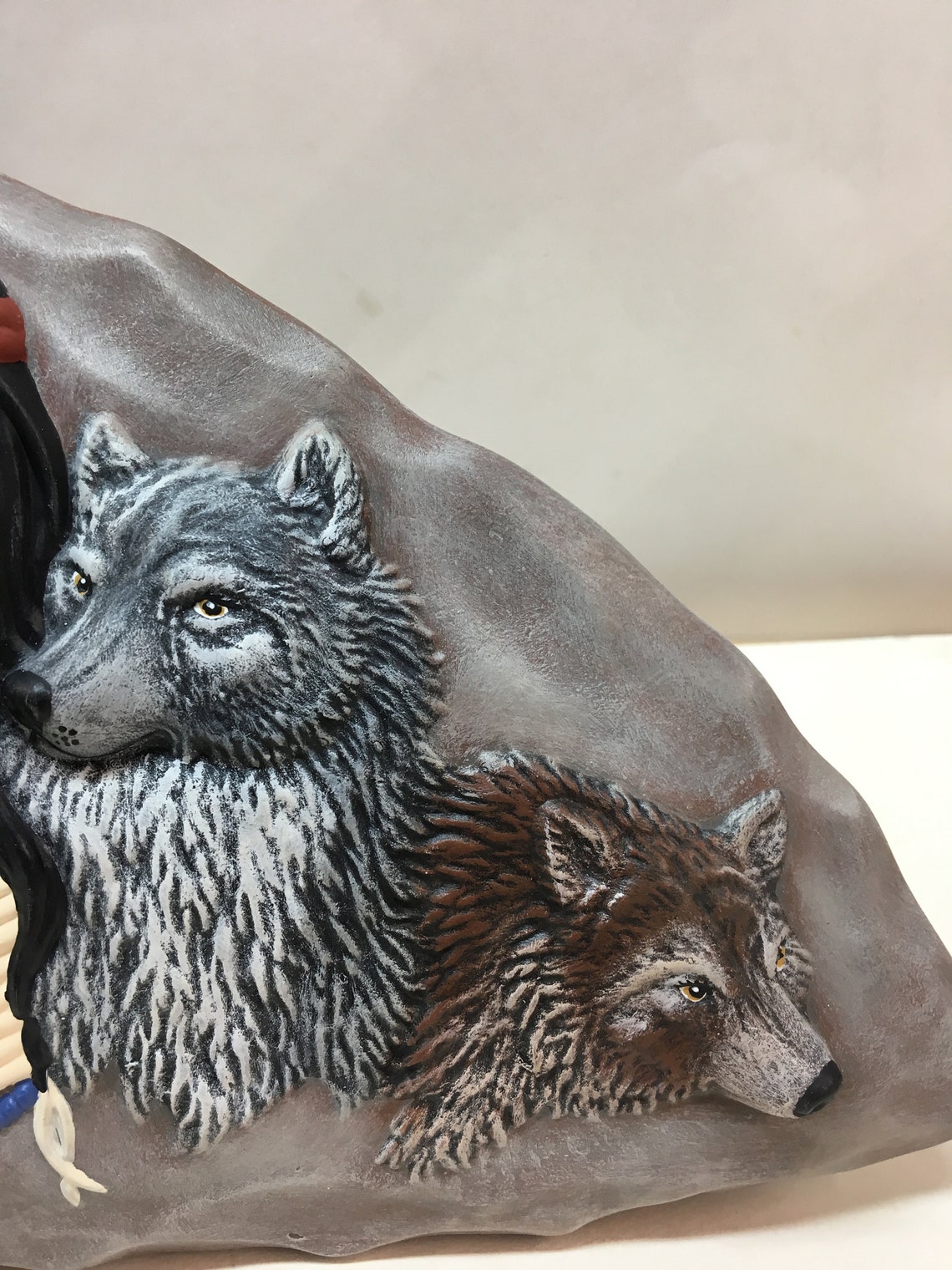 Handmade Ceramic Indian/wolf Arrowhead | Etsy