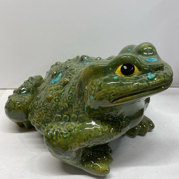 Ceramic Frog - Etsy