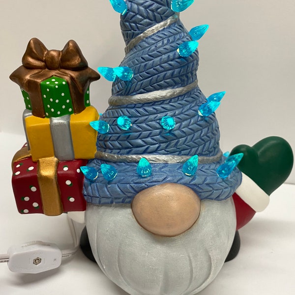 Christmas Light up Gnomes - Etsy