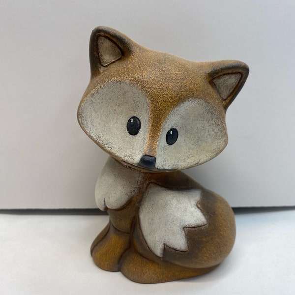 Ceramic Fox - Etsy