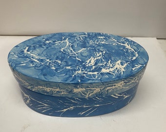 Blue Treasure Box - Etsy