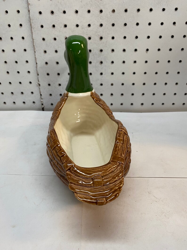 Handmade One of a Kind Duck Planter - Etsy