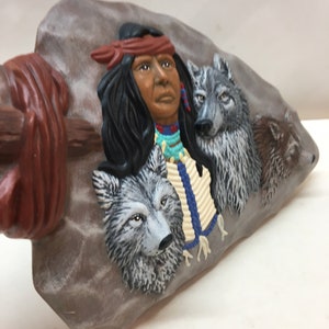 Handmade Ceramic Indian/wolf Arrowhead - Etsy
