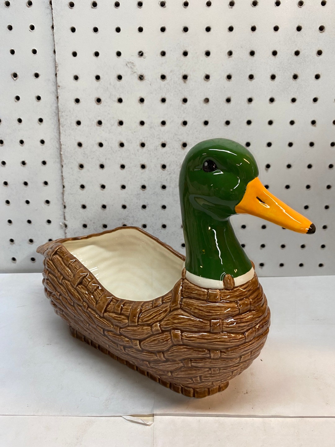 Handmade One of a Kind Duck Planter - Etsy
