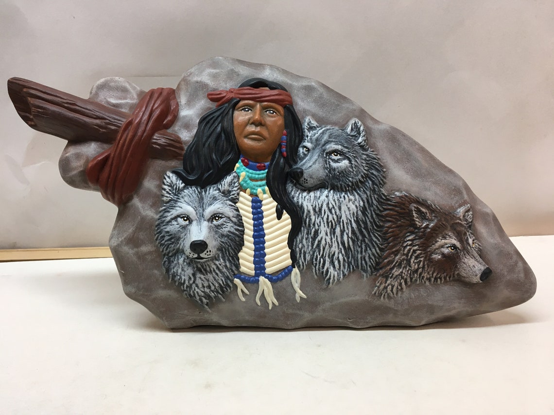 Handmade Ceramic Indian/wolf Arrowhead | Etsy