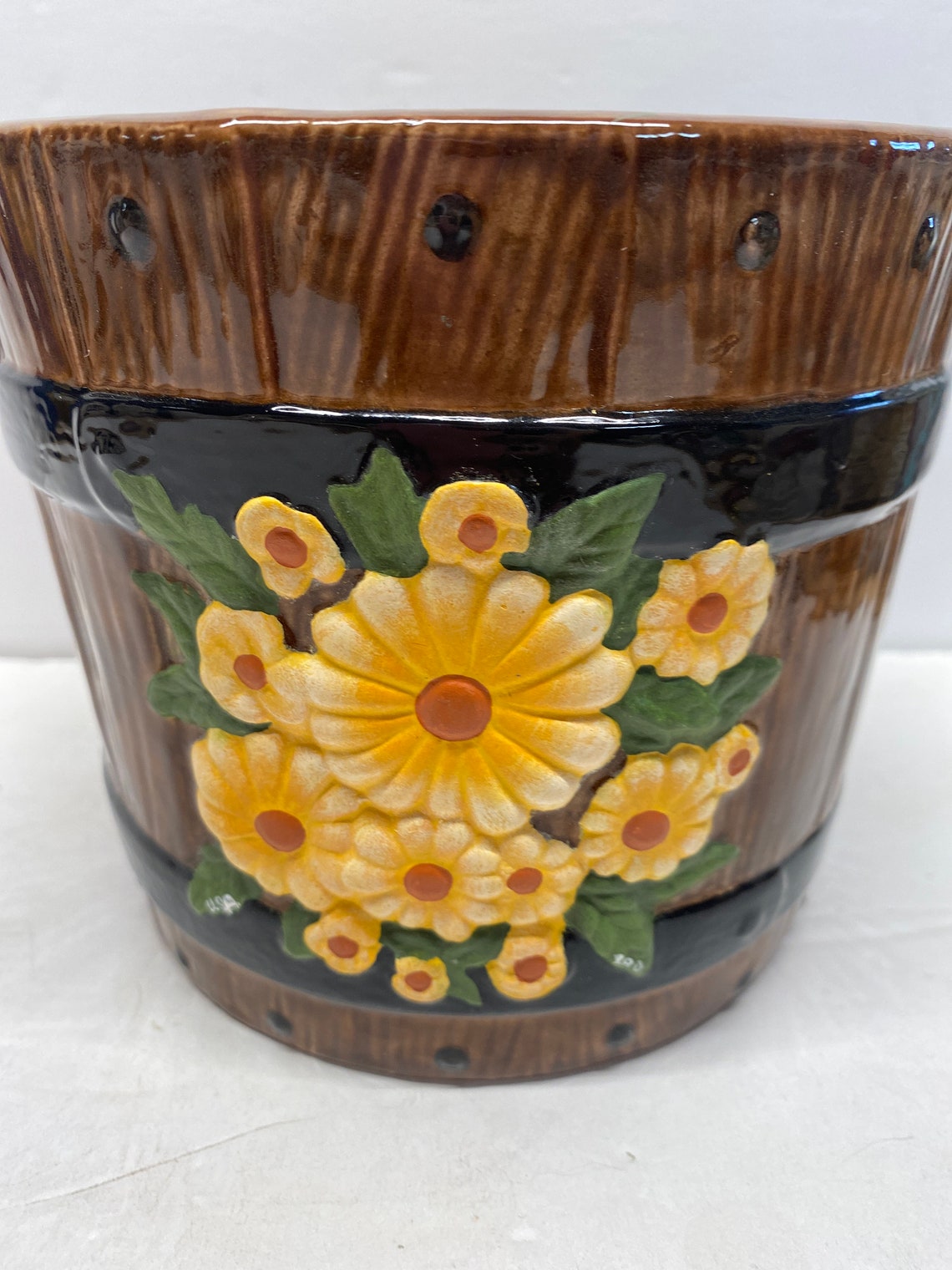 One of a Kind Handmade Ceramic Flower Pot - Etsy
