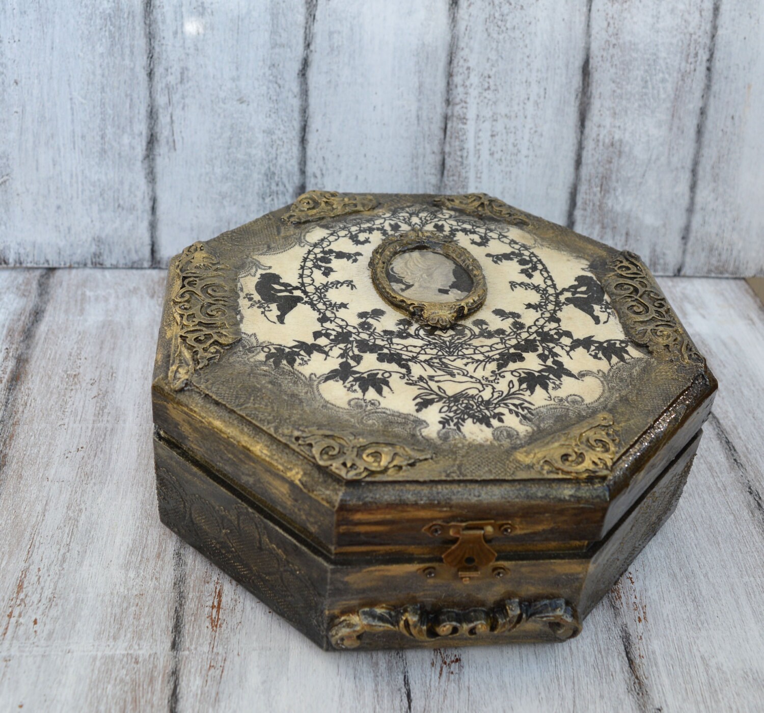 Jewelry Box Cameo Box Carved Wood Box Wooden Box Jewelry Boxes Wooden ...
