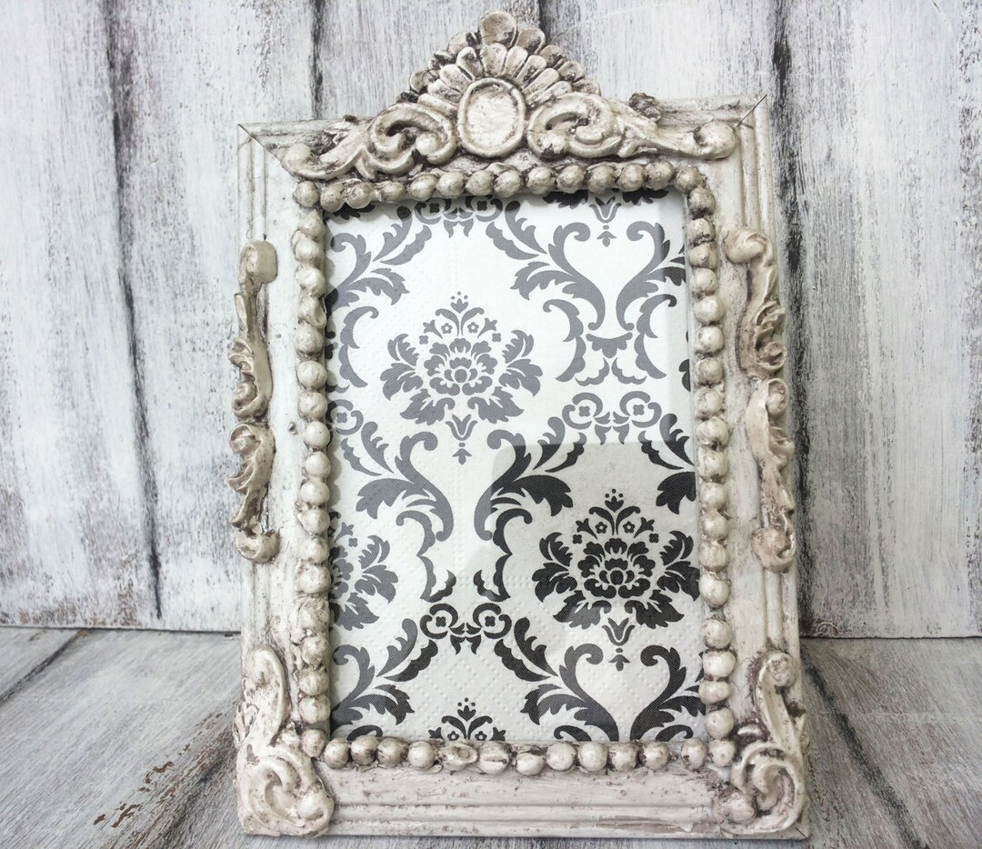 Vintage Picture Frame,distressed Photo Frame,wedding Picture Frame ...
