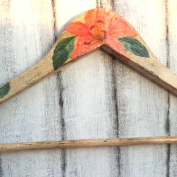 Hand Painted Hanger - Etsy