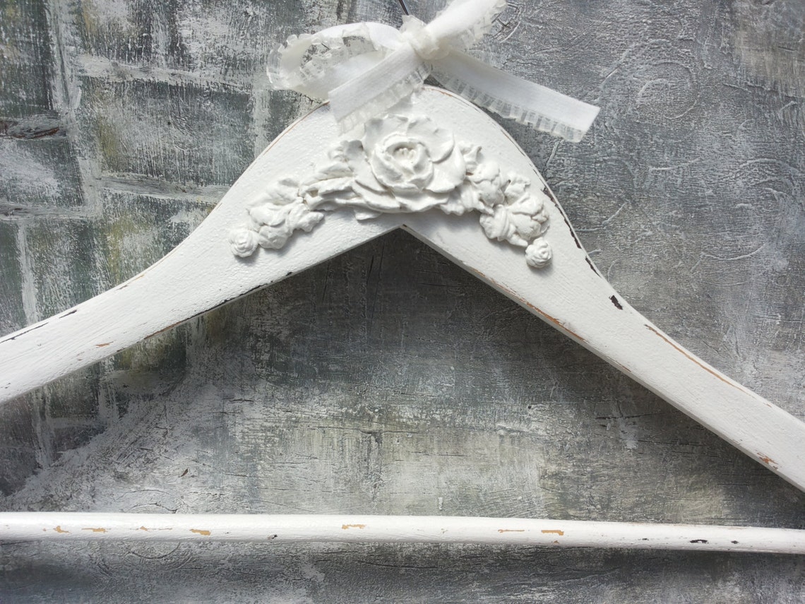 Personalized Wedding Hangers,wedding Dress Hangers, Hand Painted ...