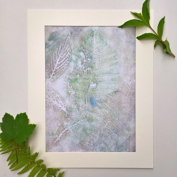 Leaf Imprint - Etsy