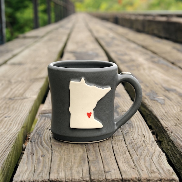 White Pottery Mug - Etsy